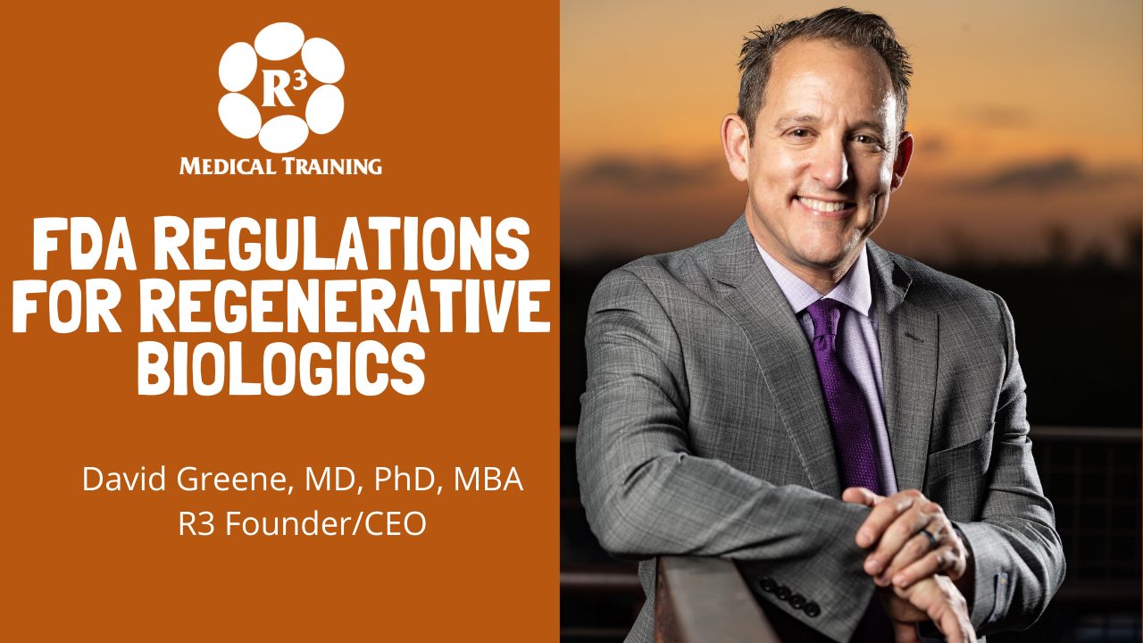 FDA regulatory presentation - Online Stem Cell and Exosome Training Course